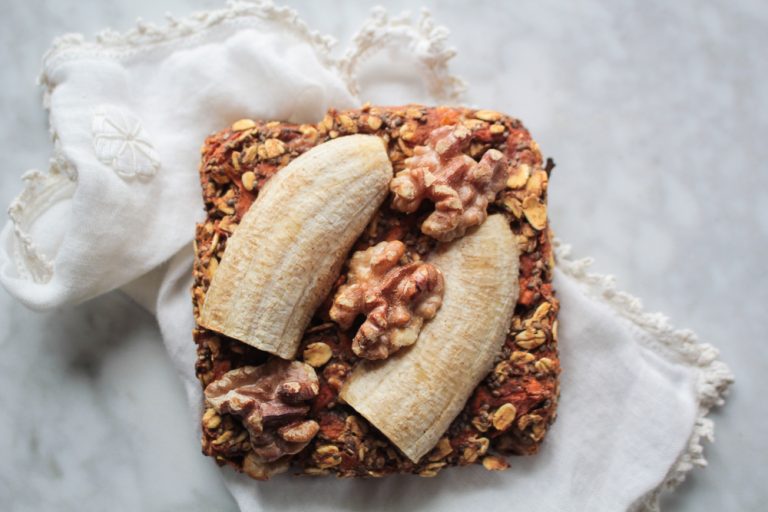 Sweet Carrot Bake for BLE (Bright Line Eating™) - Feeding The Real You